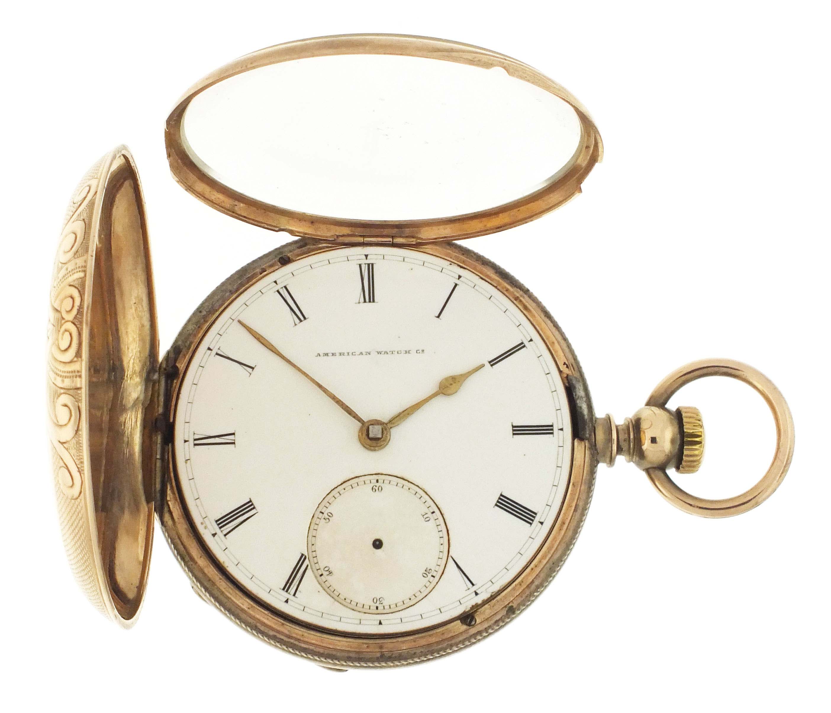 An 18 size Waltham model 1857 Appleton, Tracy & Co. key wind pocket watch