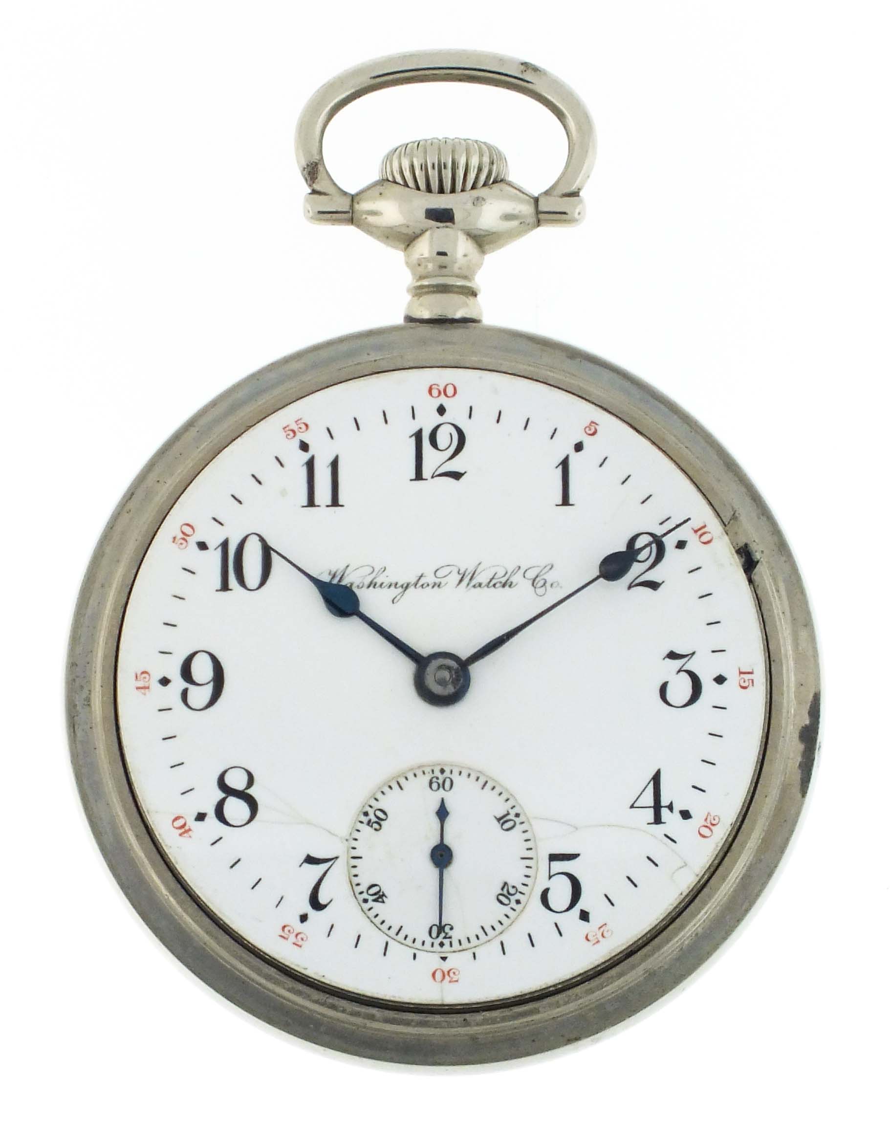 An early 20th century 24 jewel Illinois Washington Watch Co. Lafayette