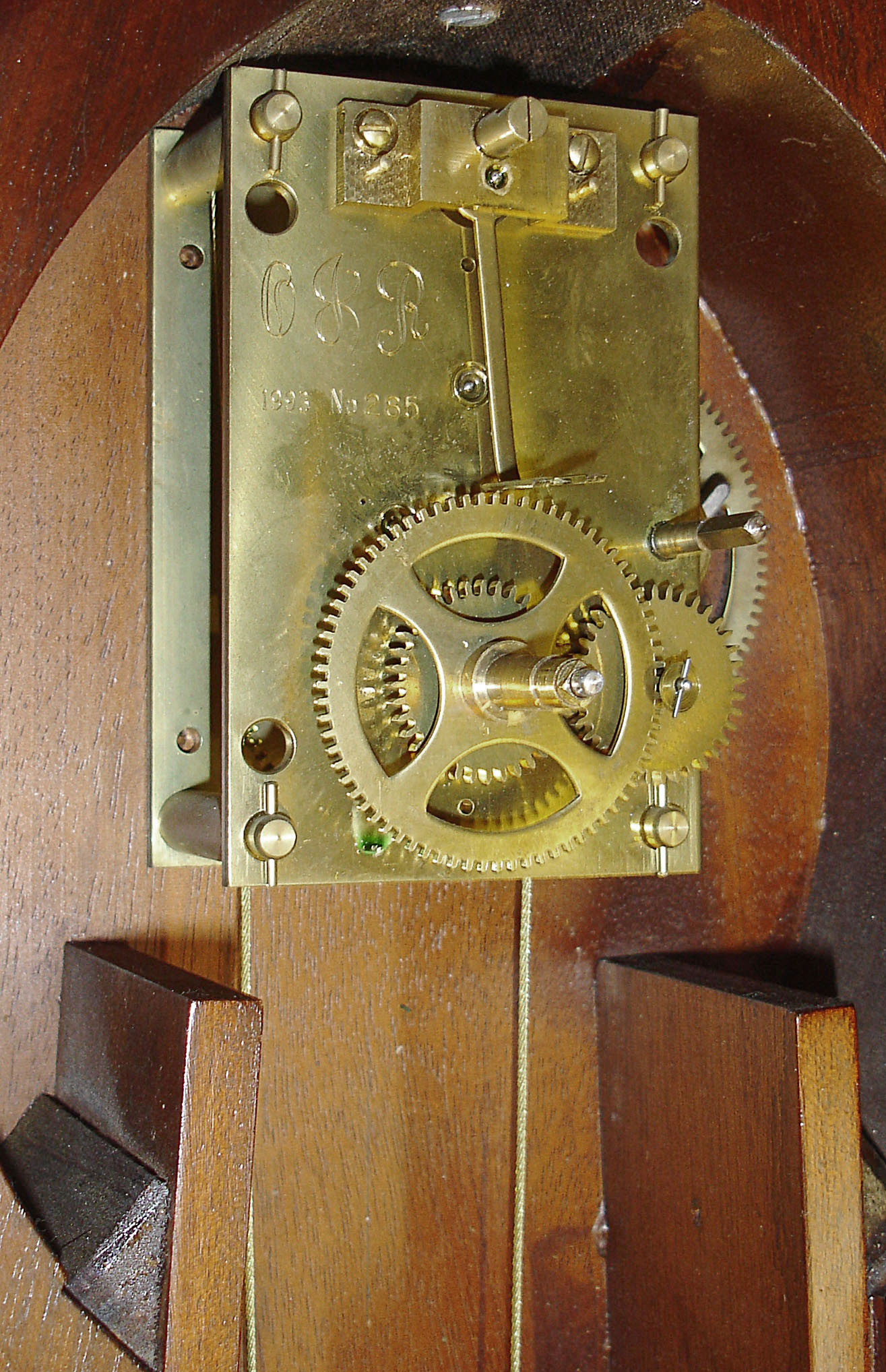 Foster Campos Presentation Girandole Wall Clock