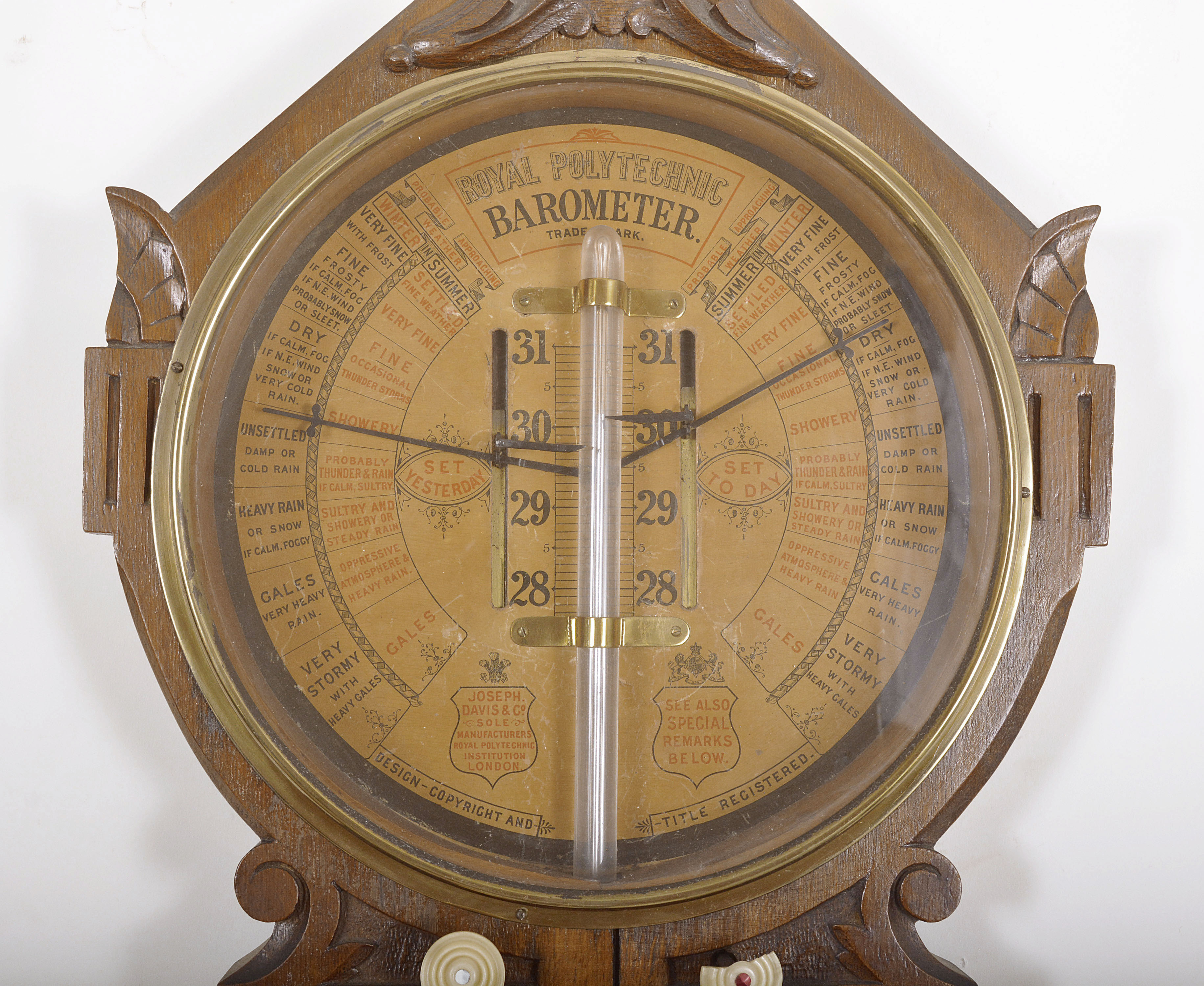 Joseph Davis Royal Polytechnic Barometer