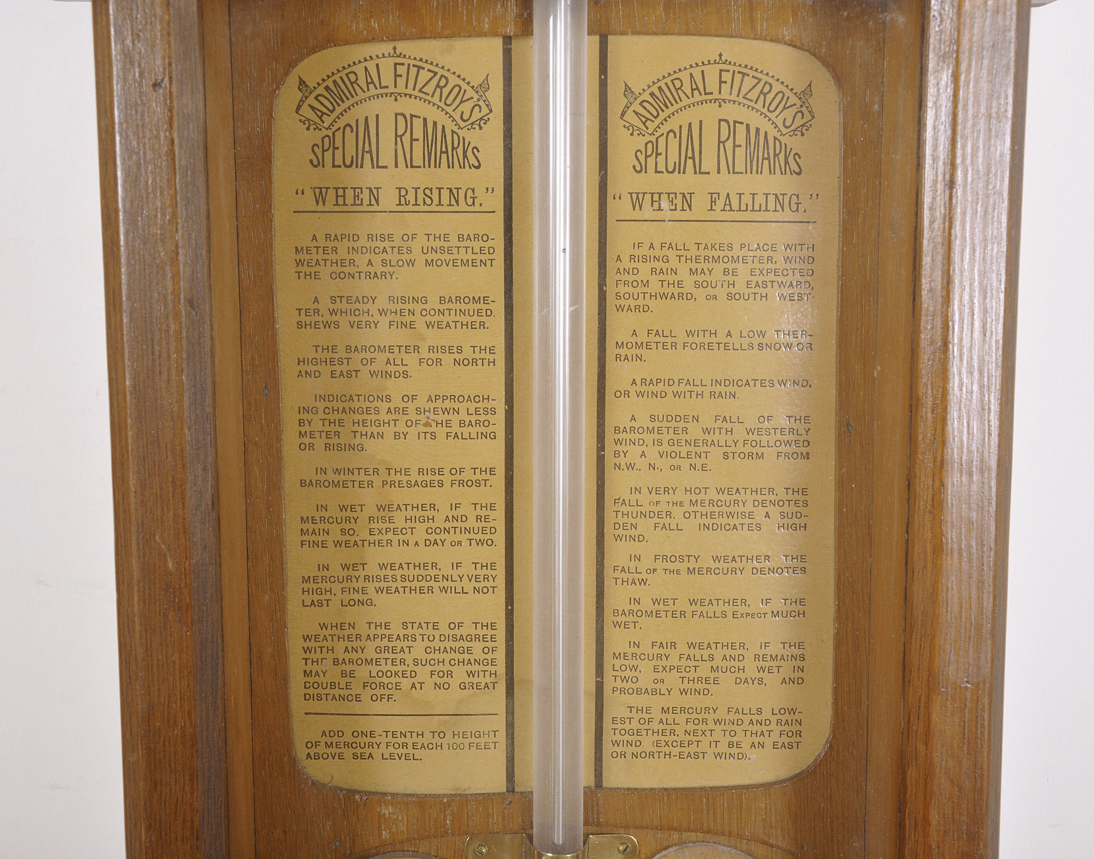 Joseph Davis Royal Polytechnic Barometer