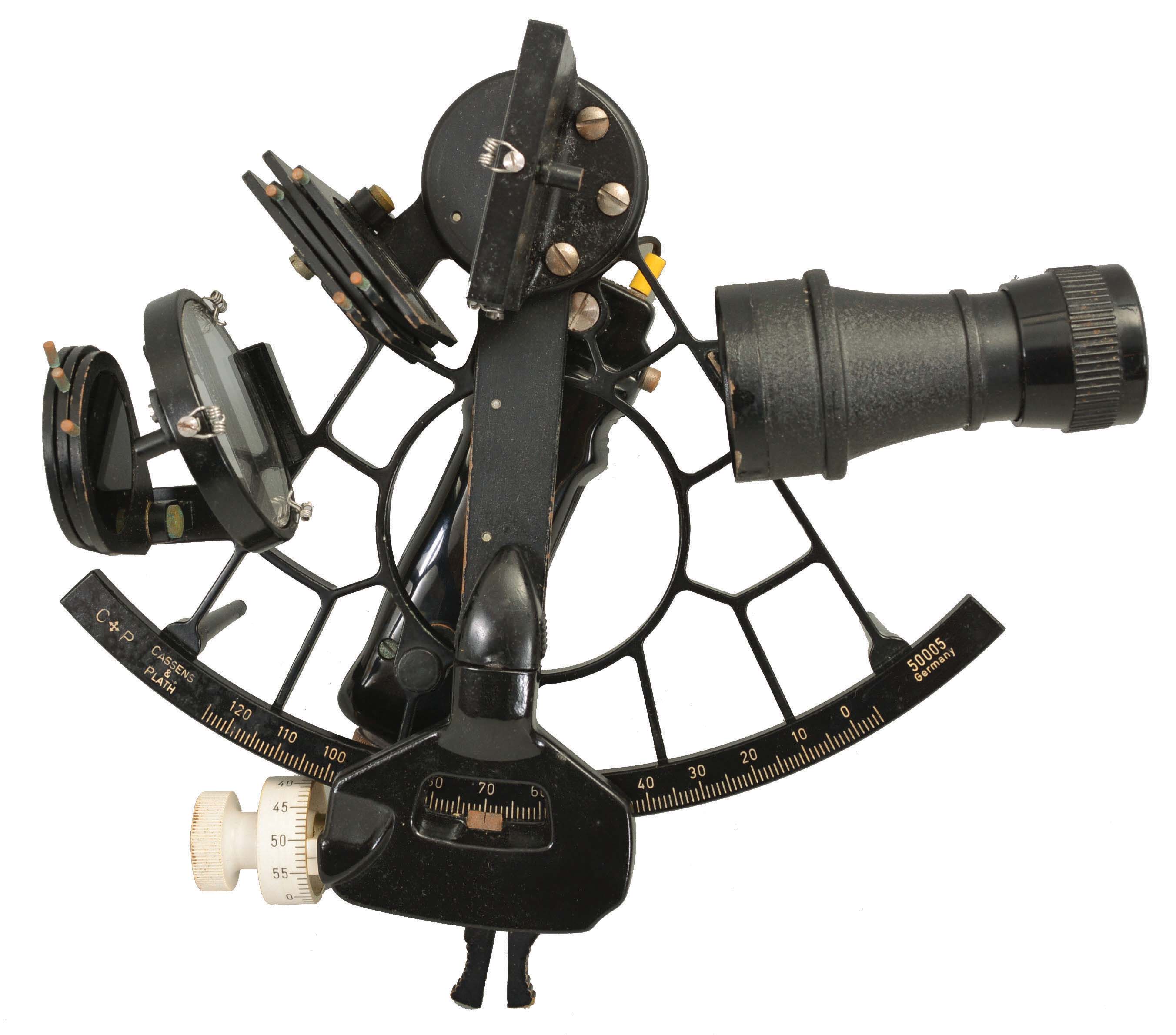 Cassens & Plath Boxed Micrometer Sextant