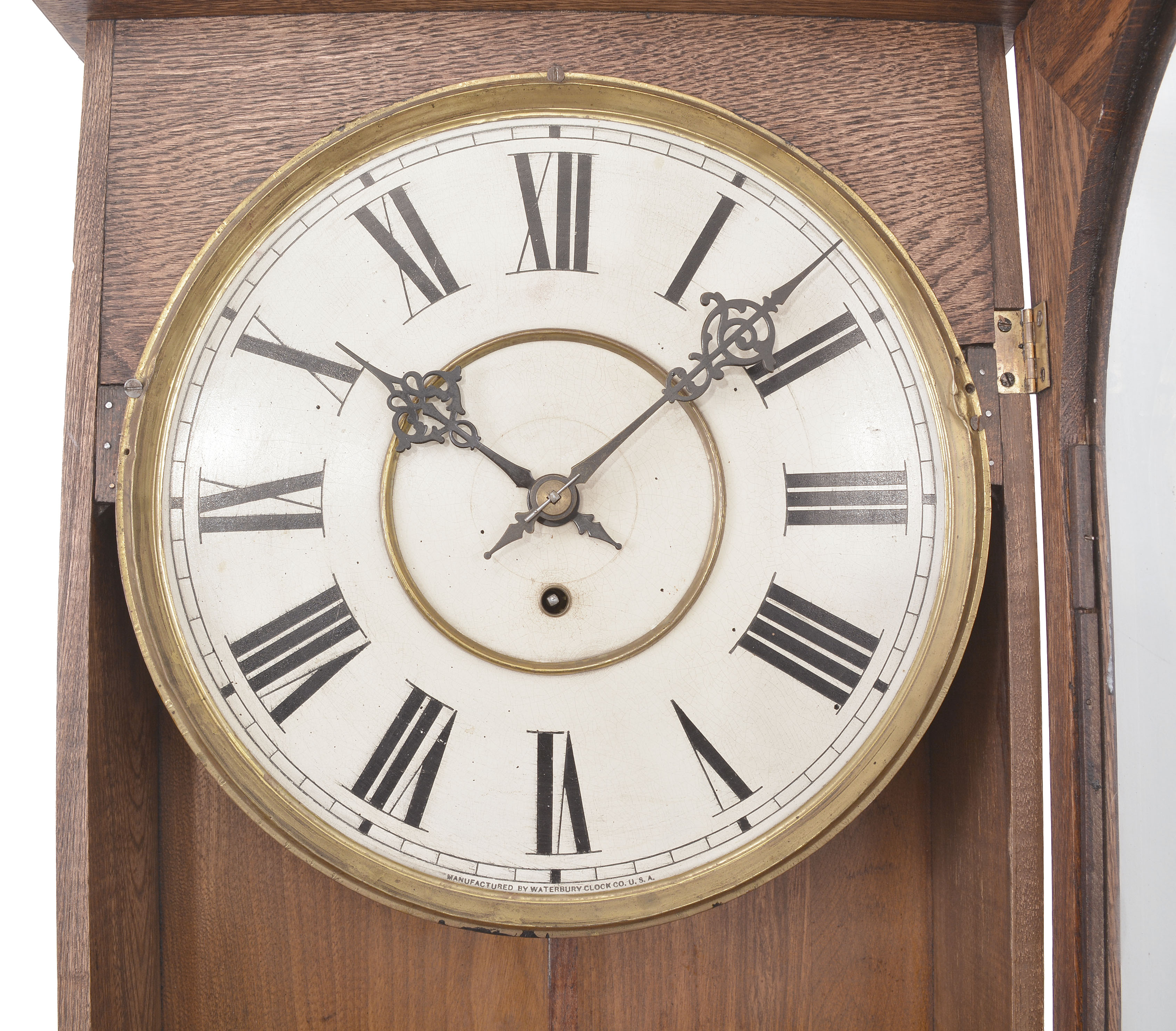 Waterbury Clock Co., Waterbury, Conn., "Fostoria" wall clock