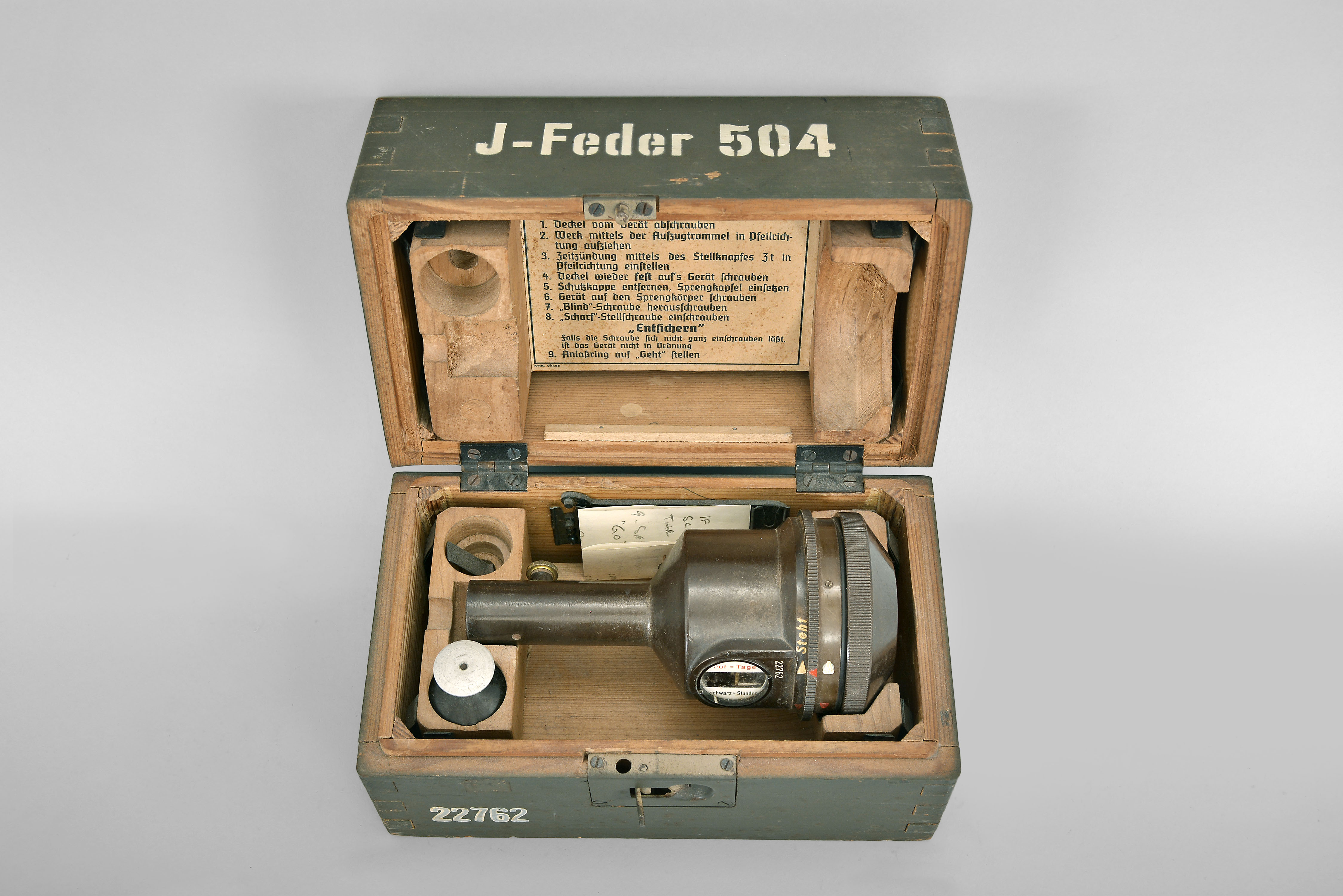 J-Feder 504 German long delay demolition timer
