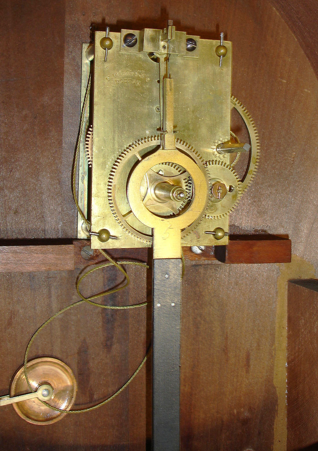 E. Howard & Co. No. 11 Regulator or Keyhole Wall Clock