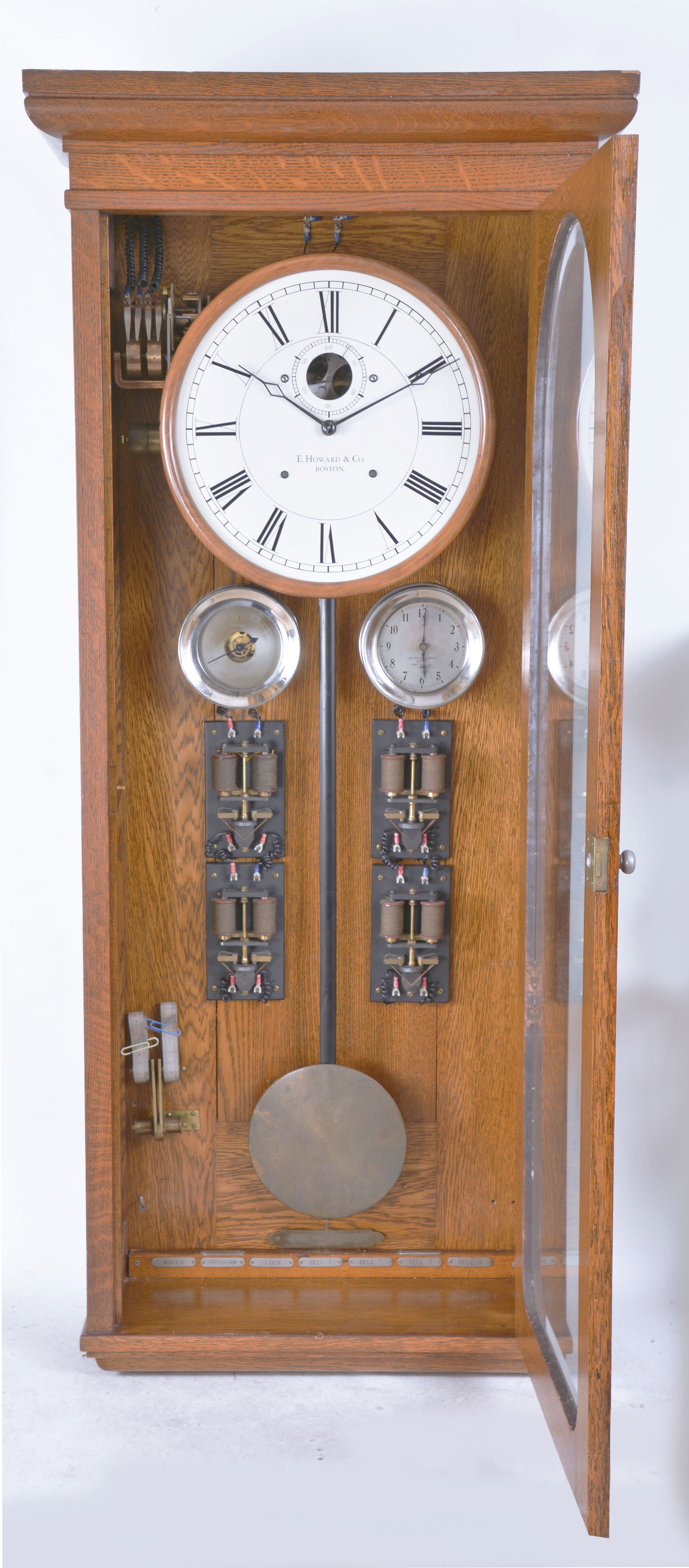 E. Howard & Co. No. 89 program clock
