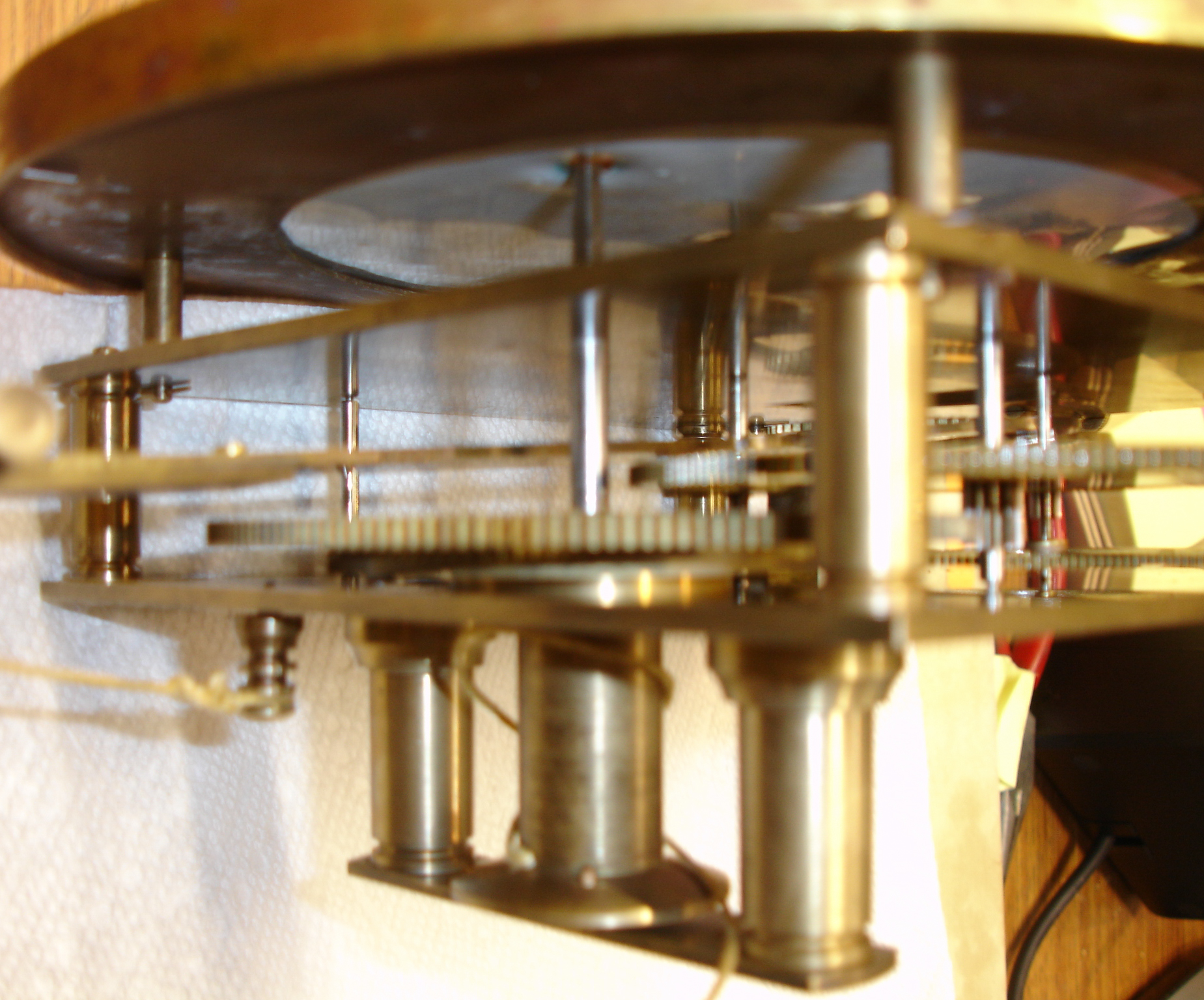 Reproduction Laterndluhr Vienna Regulator Wall Clock