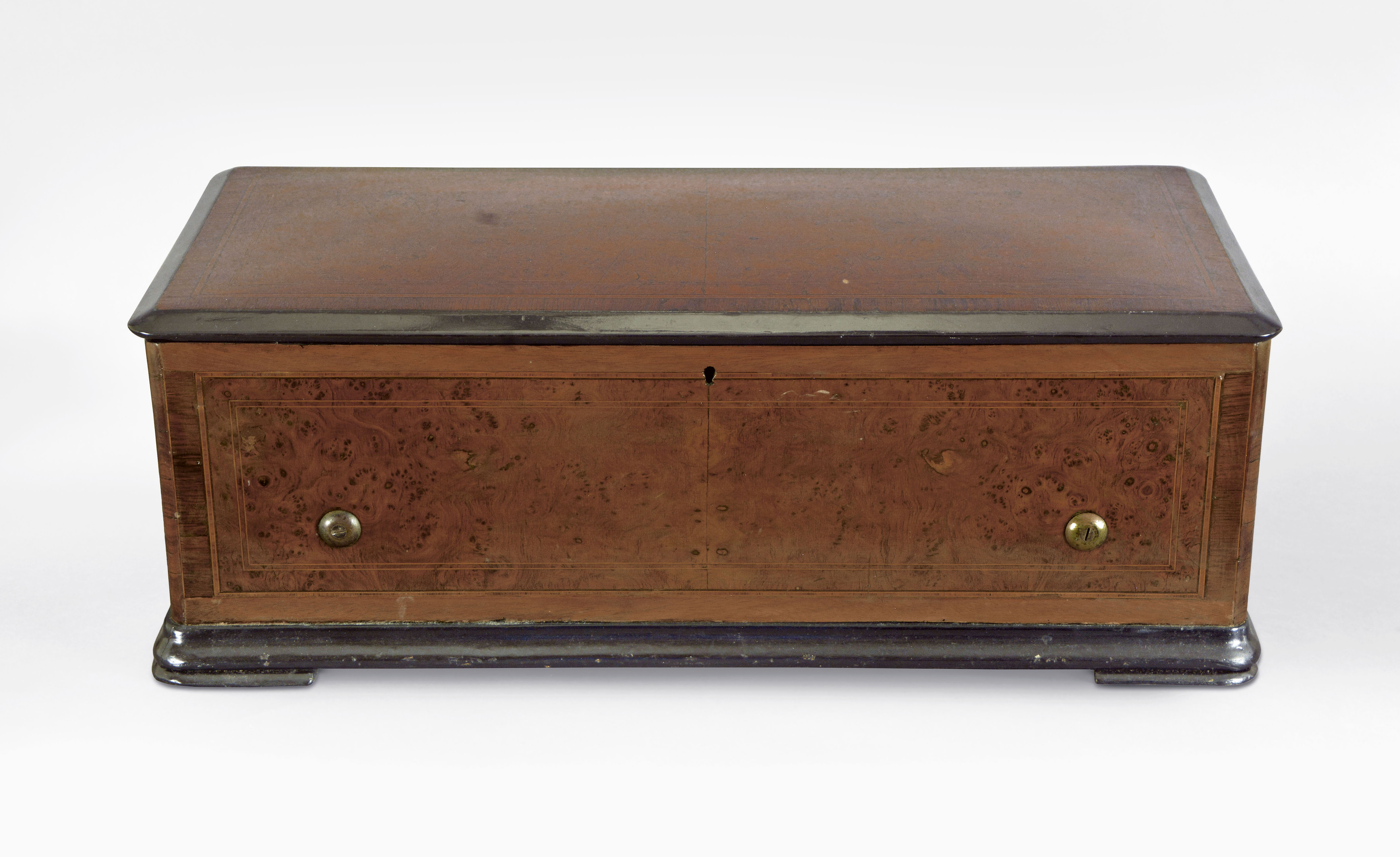 19th century Swiss music box with 13"cylinder