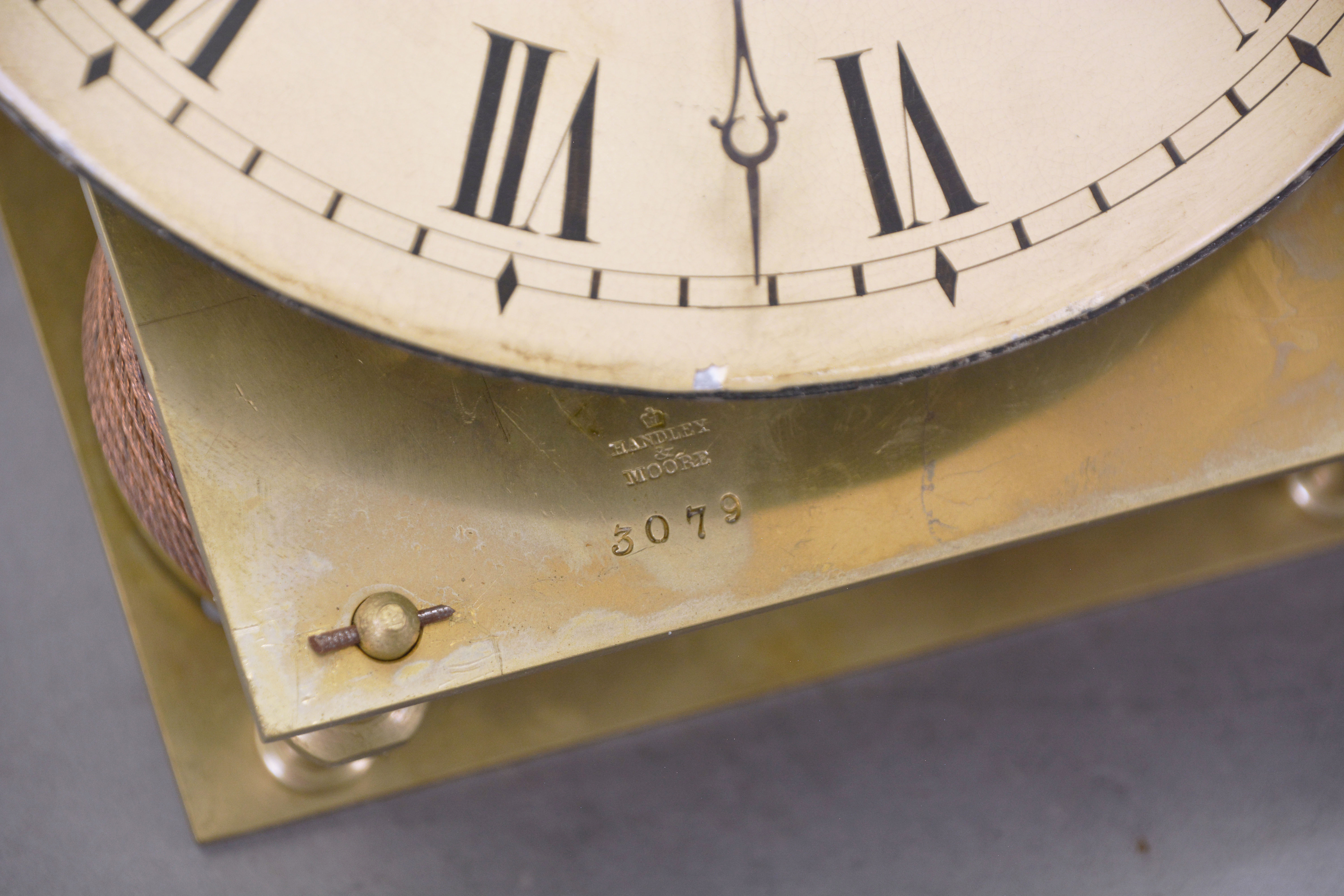 A good Regency bracket clock by Handley & Moore, London