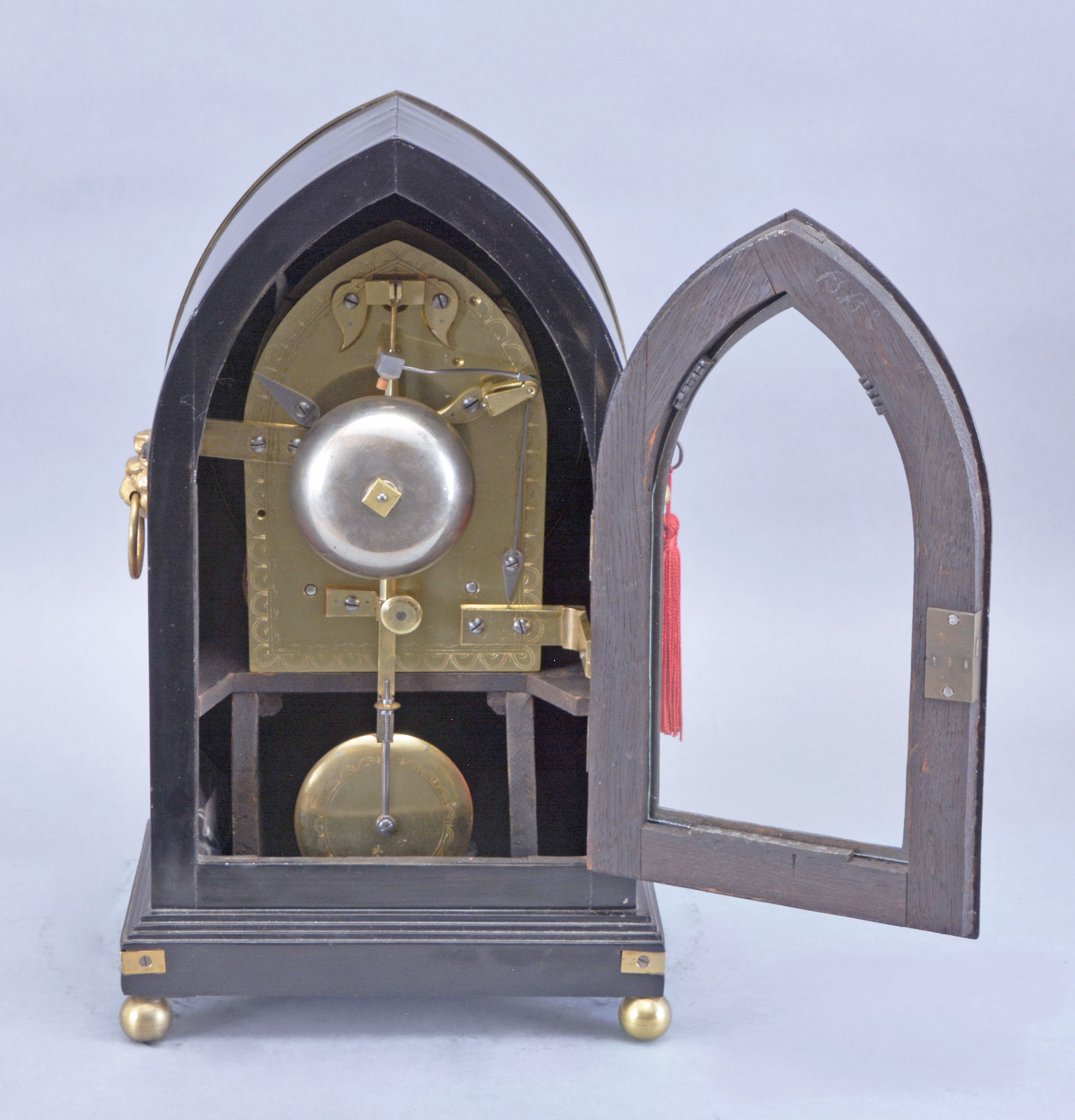 A good Regency bracket clock by Handley & Moore, London